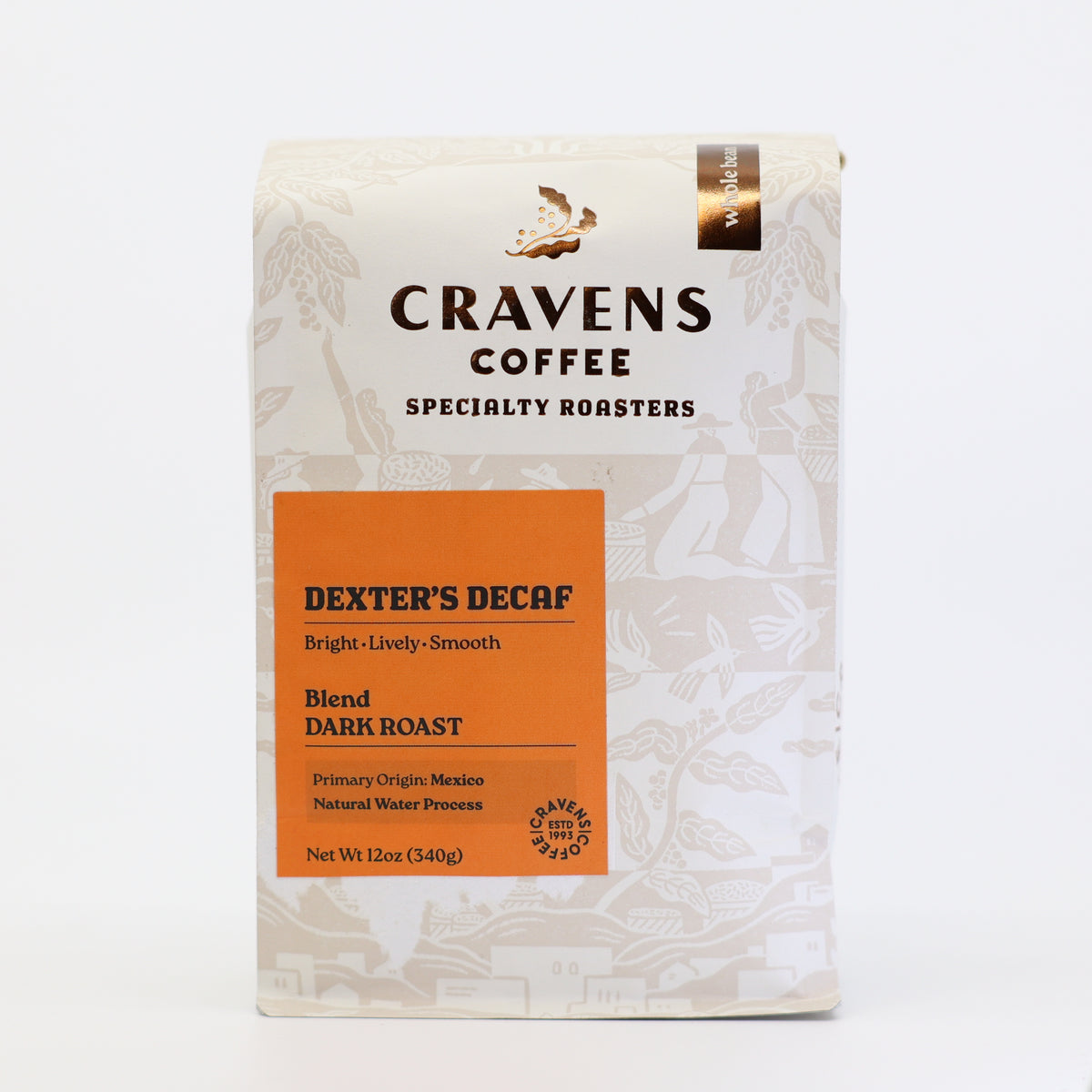 Dexters Decaf – Cravens Coffee